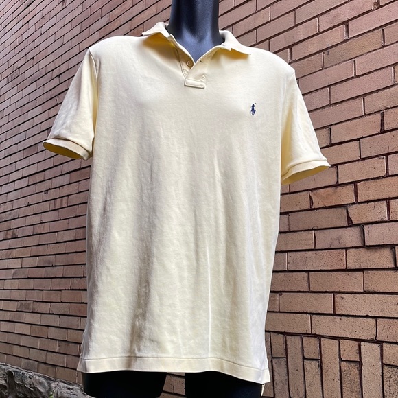 Polo Ralph Lauren | Shirts | Polo Ralph Lauren Butter Yellow Short ...